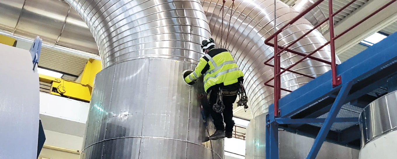 Rope access technology // BUCHEN EnergyServices